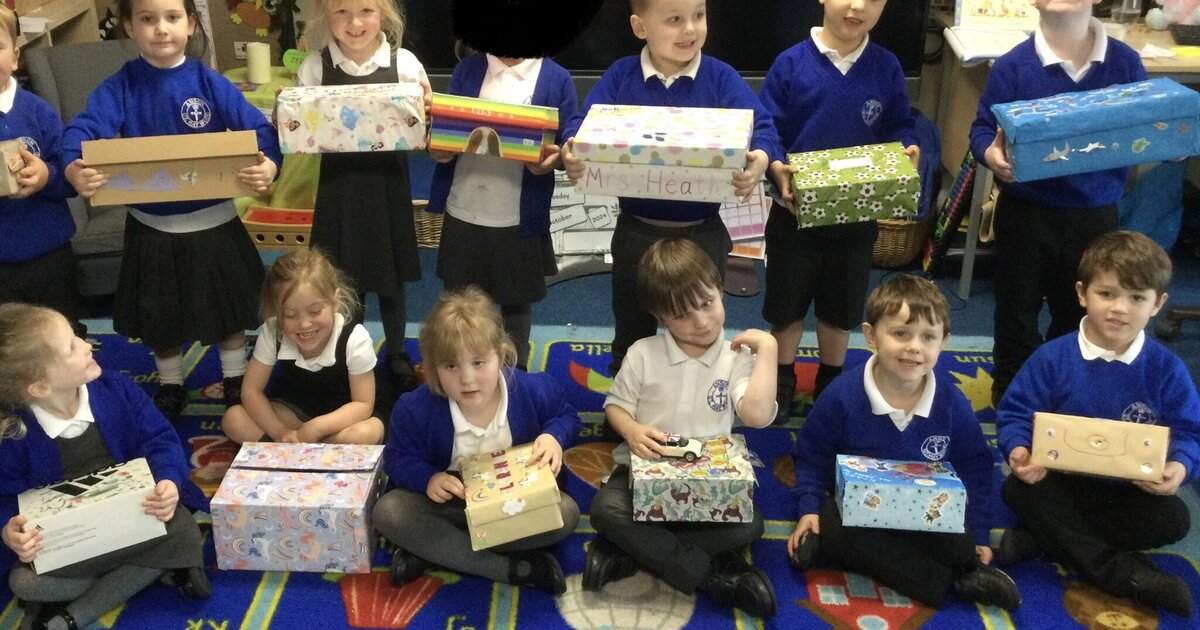All About Me boxes | Anson CE Primary School