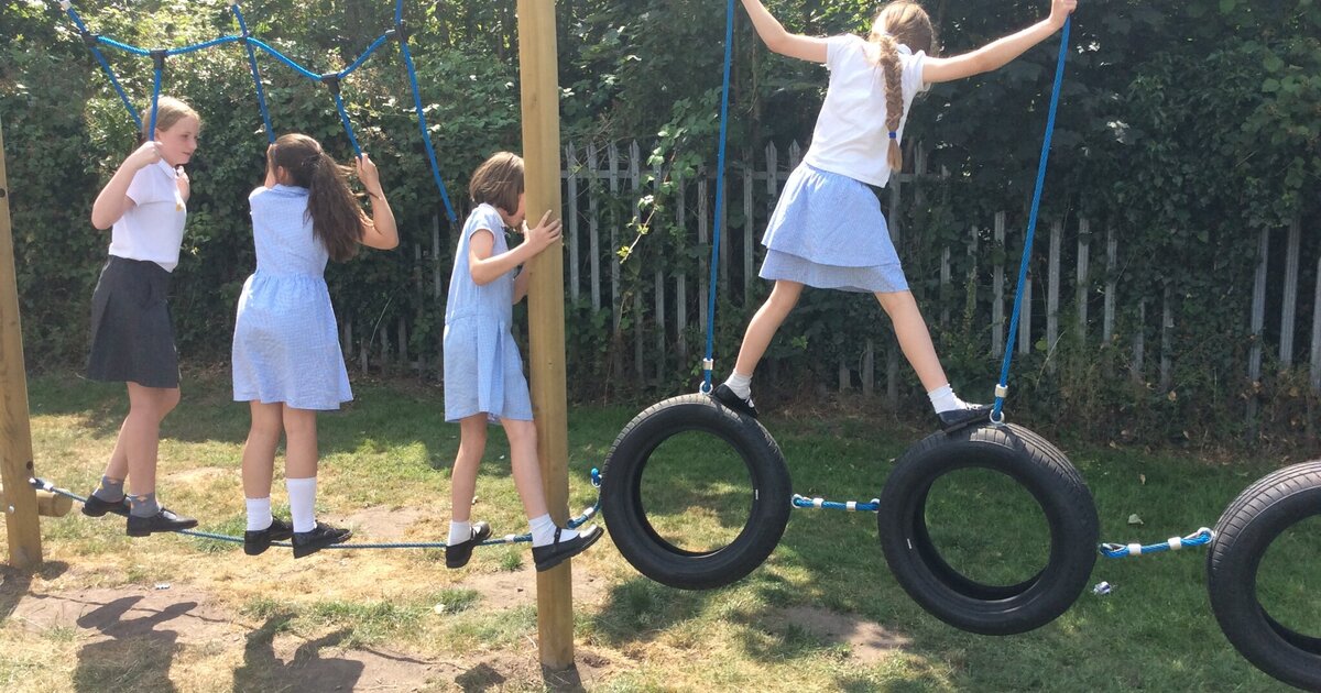 Class 4 Trim Trail Fun | Anson CE Primary School