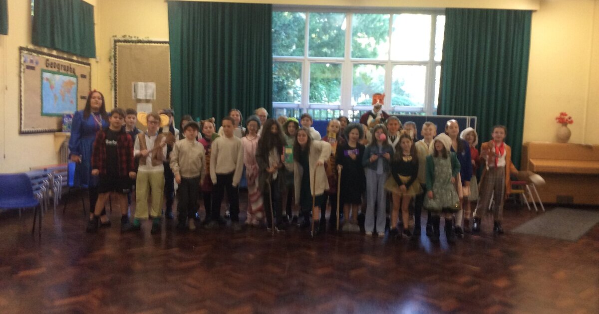 Class 4 Roald Dahl Day 2025 | Anson CE Primary School