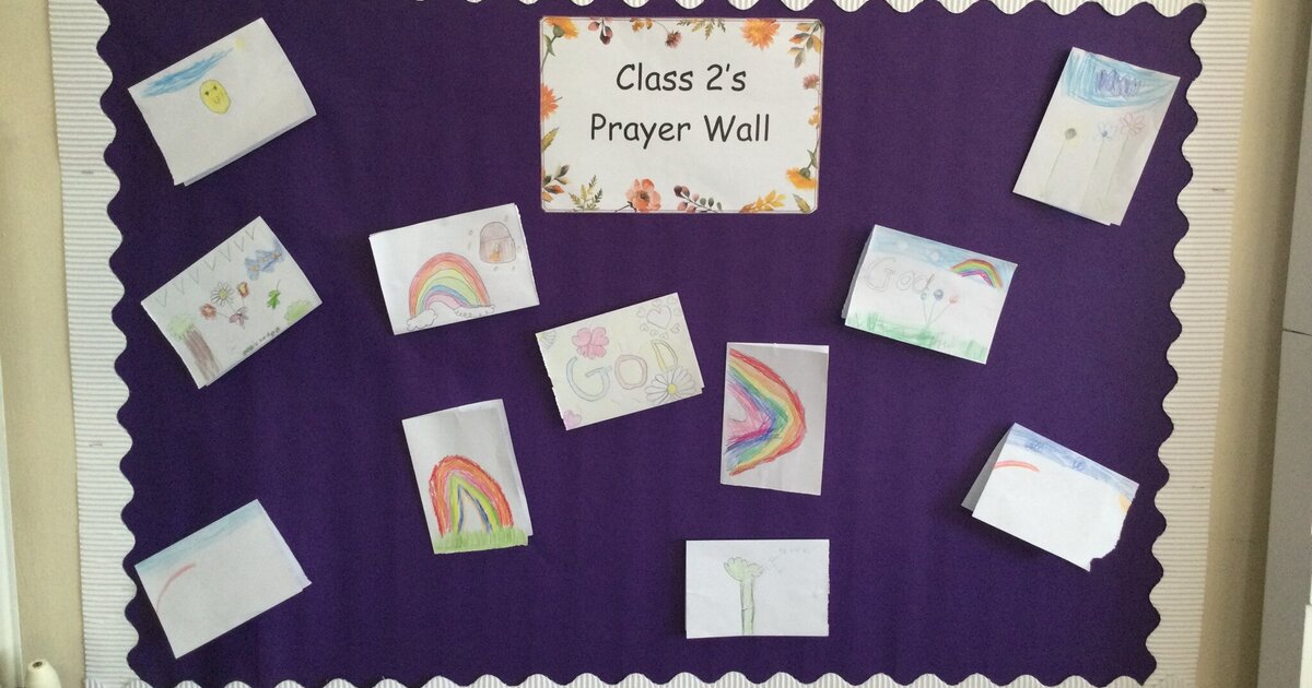 Our prayer wall | Anson CE Primary School