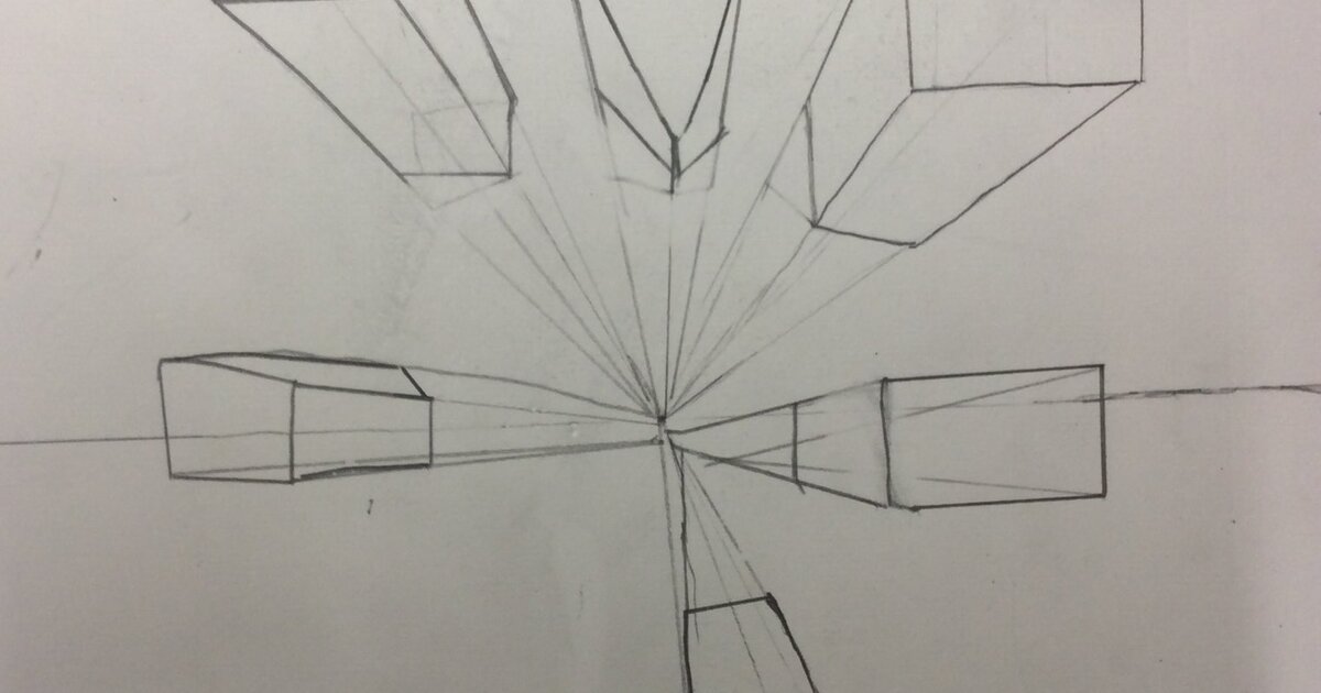 Class 4 - one point perspective | Anson CE Primary School