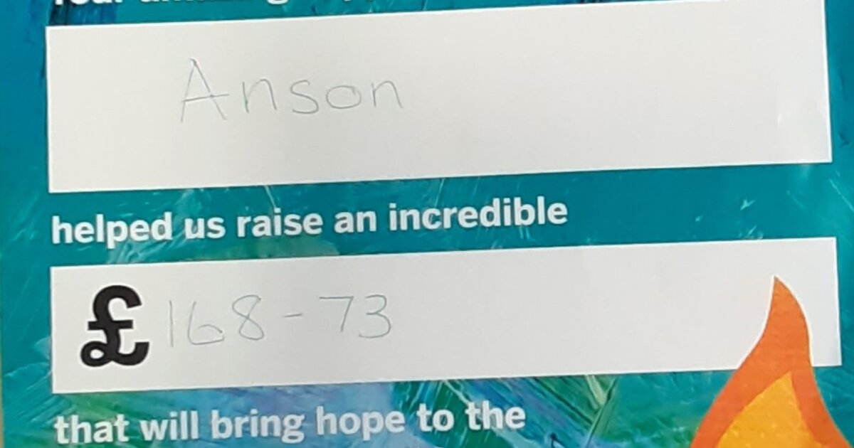 A Thank You from The Children's Society - Christingle!! | Anson CE ...