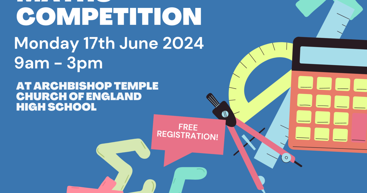 Primary Maths Competition | Archbishop Temple Church of England High School