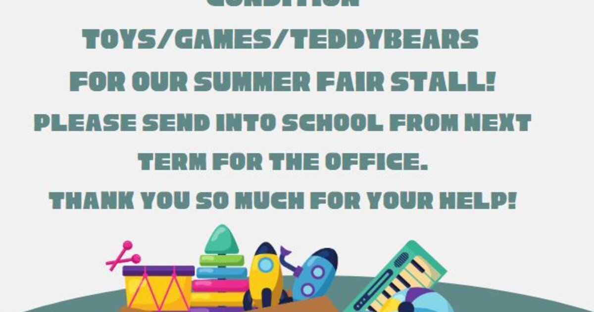 Unwanted New/Good Condition Toys/Games/Teddybears Wanted! | Astley Park ...