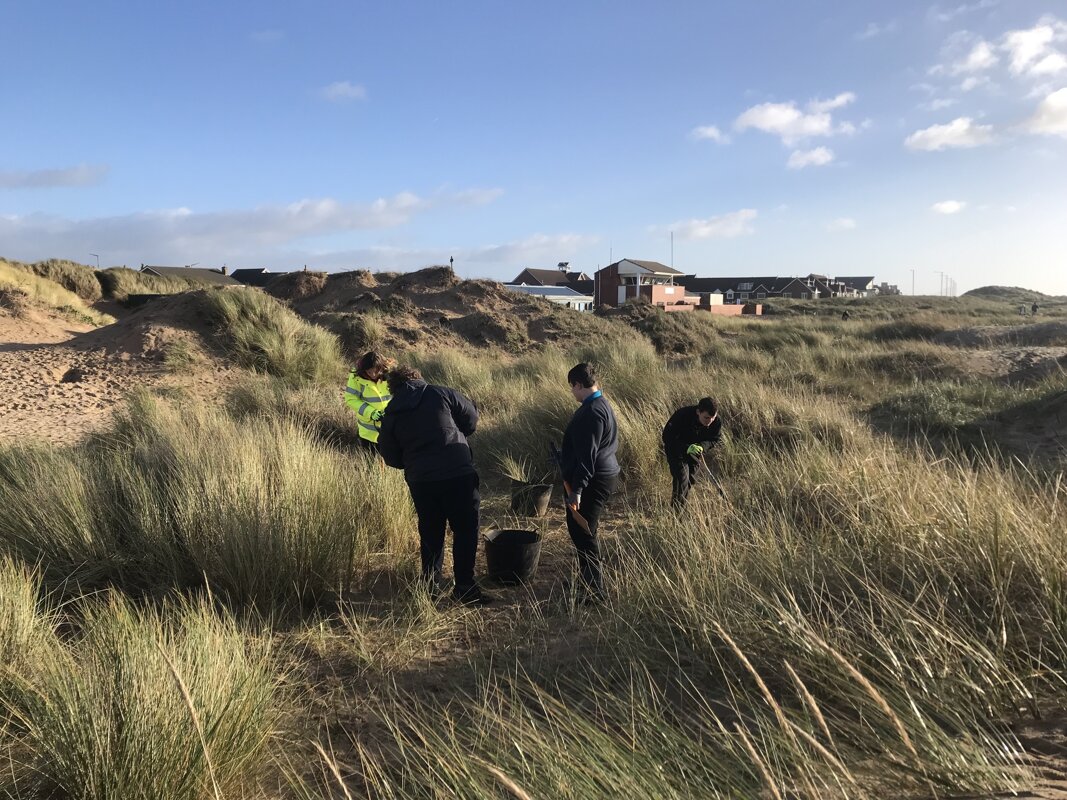 Fylde Sand Dune Project | Blackpool Aspire Academy