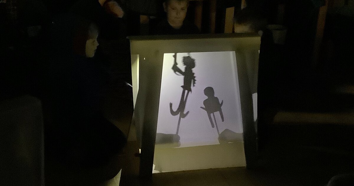 Shadow puppet workshop - Hazel class | Bridge & Patrixbourne CEP School