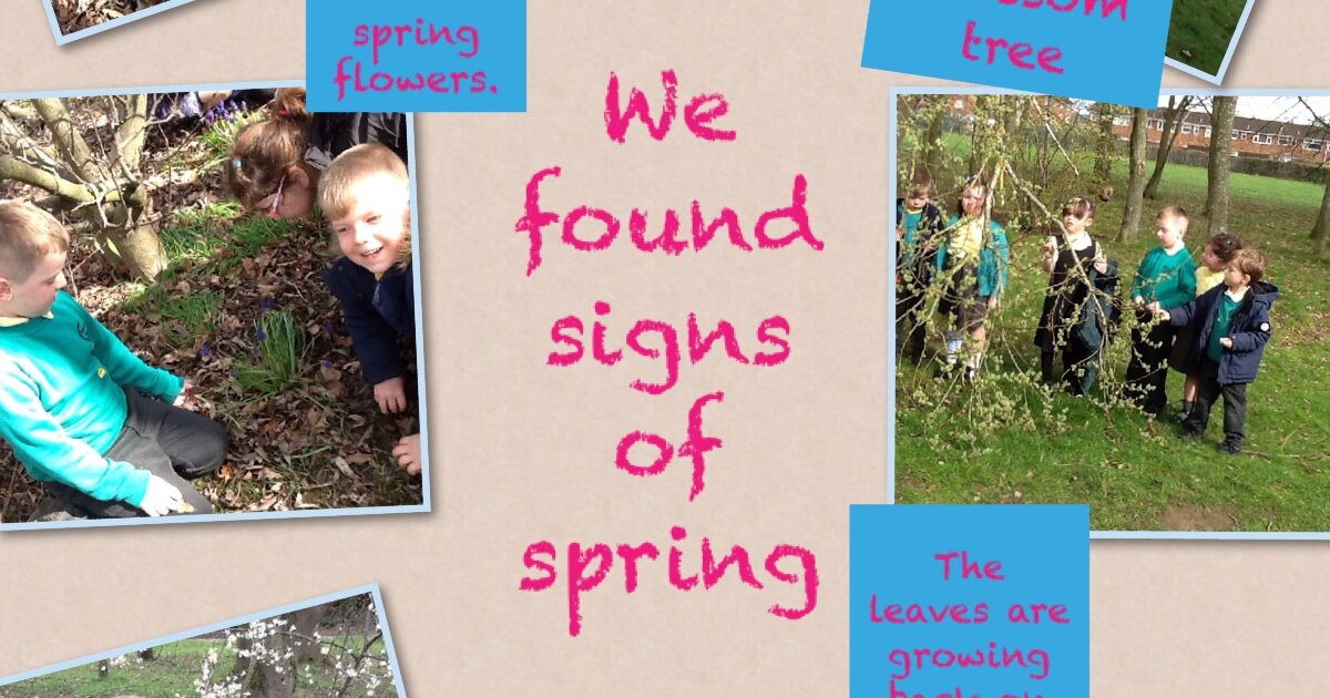 Signs of Spring | Brookside Primary School