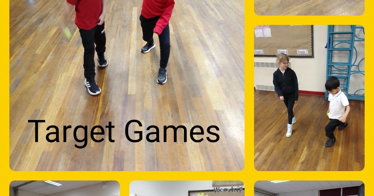Year 2 PE - Target Games | Darwen St James’ C of E Primary Academy