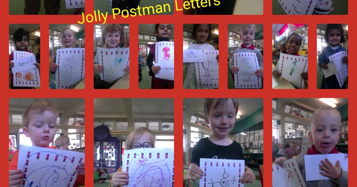 Pre-School-Literacy- Jolly Postman Letters | Darwen St James’ C of E ...