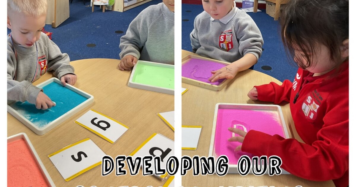 Reception Class - Writing | Darwen St James’ C of E Primary Academy