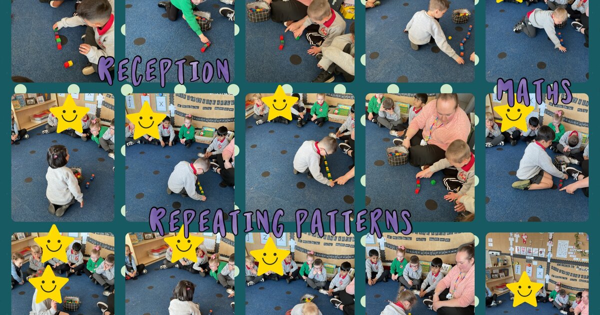Exploring Repeating Patterns in Reception. | Darwen St James’ C of E ...