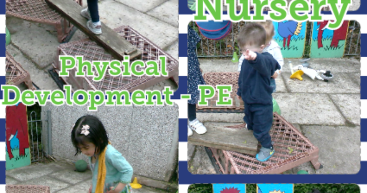 Nursery Class - Physical Development, PE - 'The Floor Is Water ...