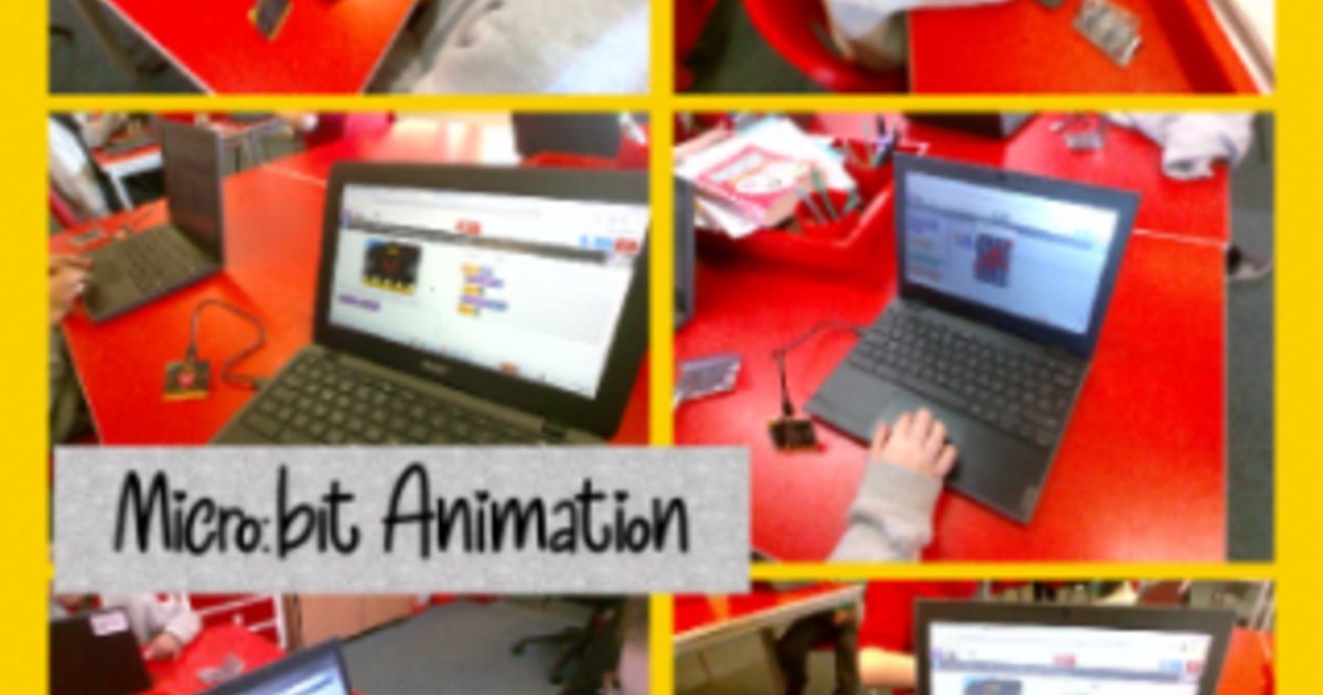 Year 3 Computing - Micro:bit Animation | Darwen St James’ C of E ...