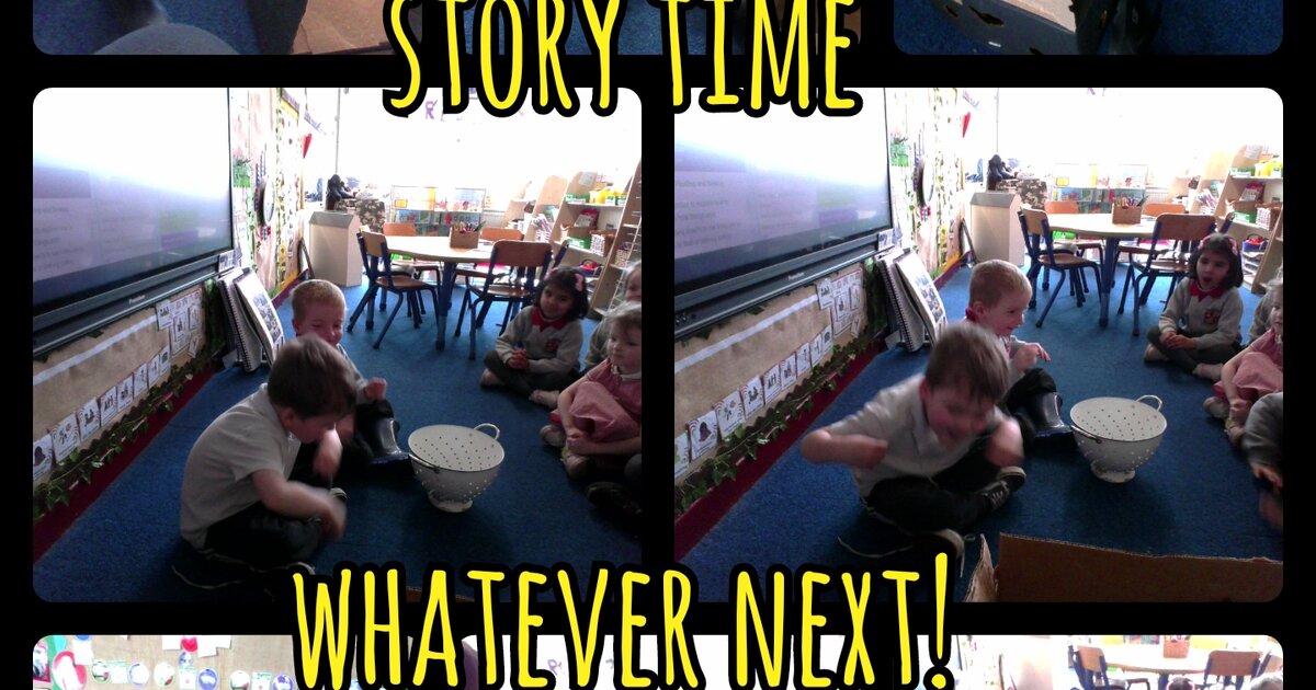 Reception Class - Story Time - Whatever Next! | Darwen St James’ C of E ...