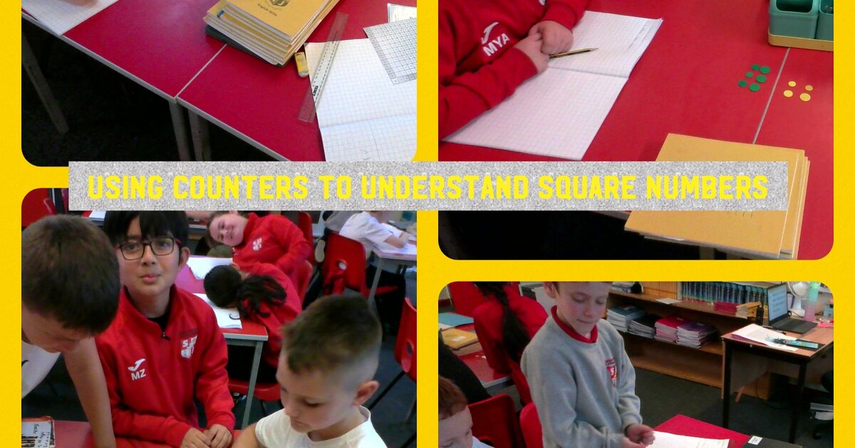 Year 5 Maths: Square Numbers | Darwen St James’ C of E Primary Academy