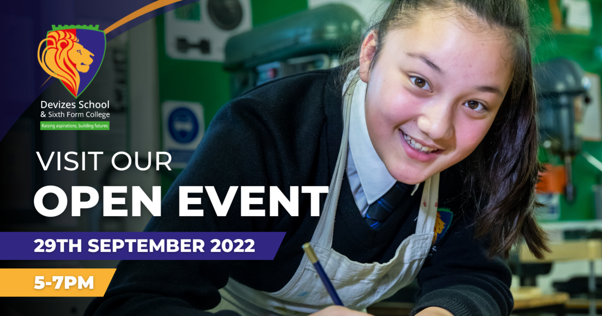 DEVIZES OPEN EVENING 29TH SEPTEMBER | Devizes School