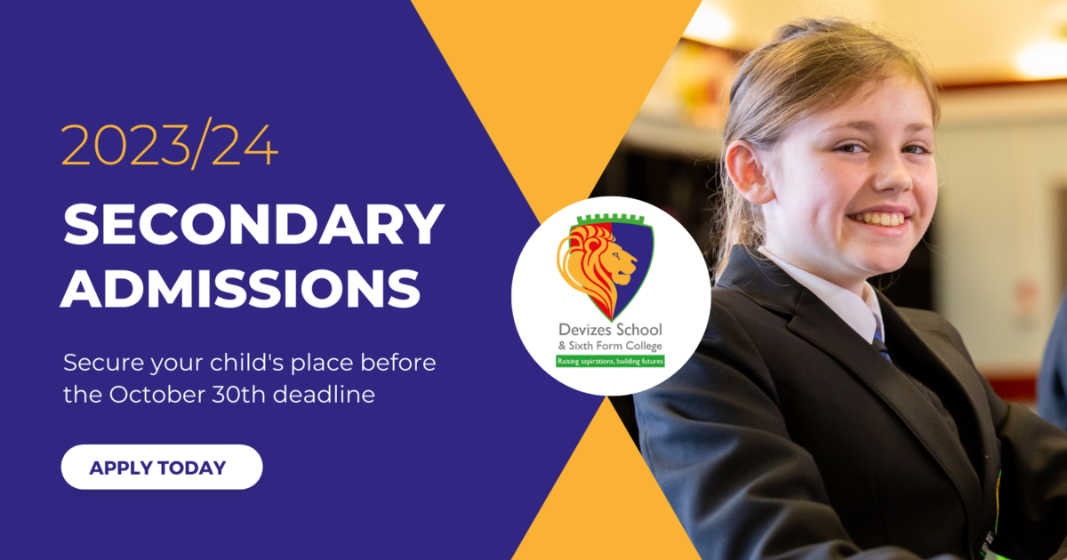 JOINING DEVIZES SCHOOL IN SEPTEMBER 2023 | Devizes School
