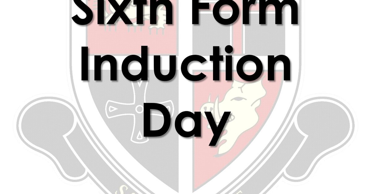 Sixth Form Induction 2022 | Durham Johnston School