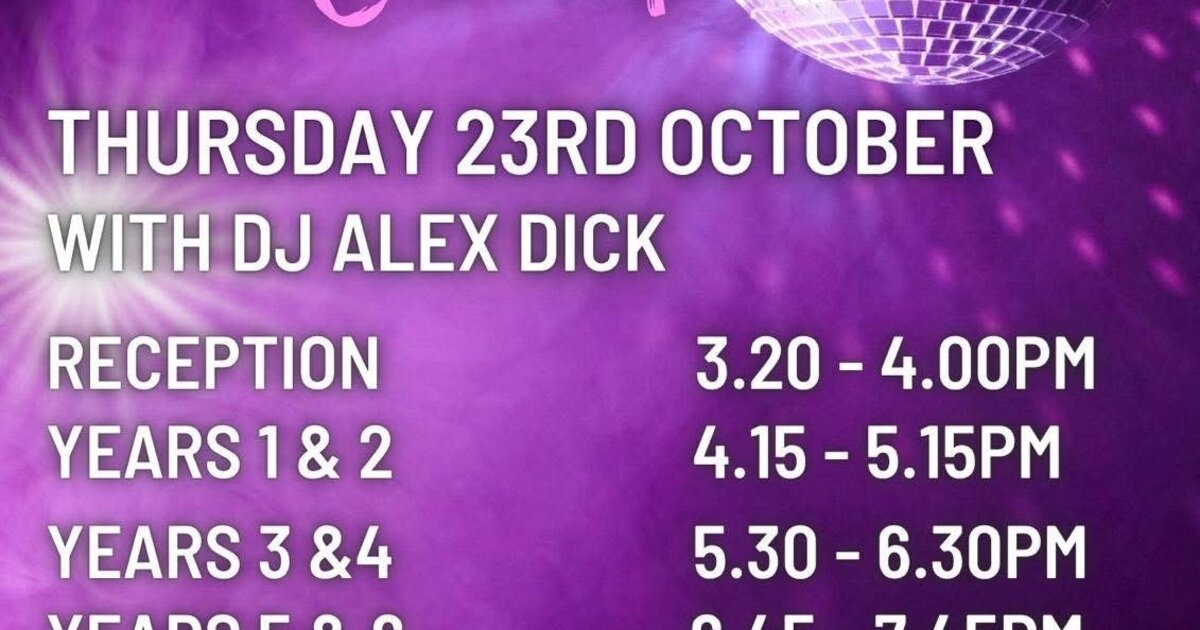 PSA Disco | Goring-by-Sea C of E Primary School