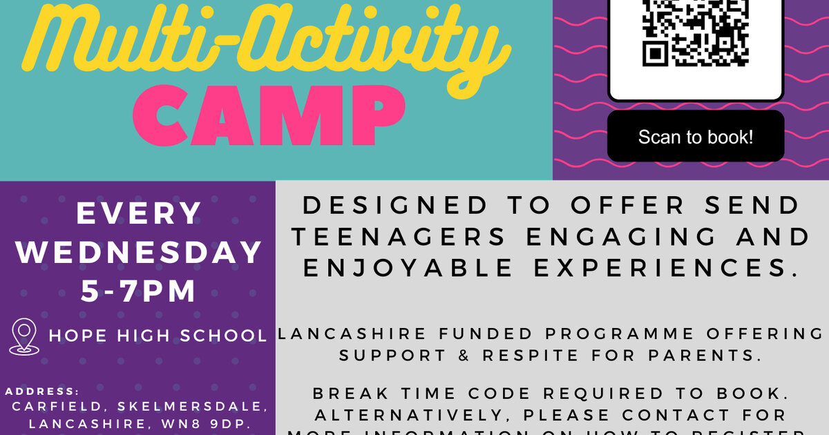 Multi Activity Evening Camp | Hope High School