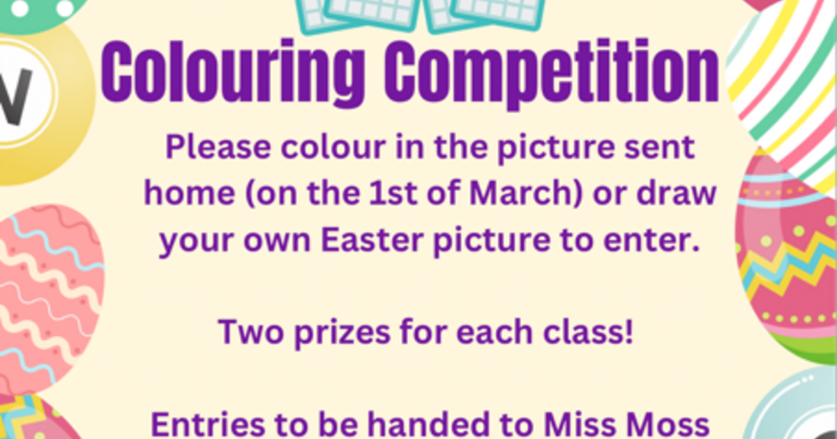 Easter Colouring Competition | The Howard Primary School