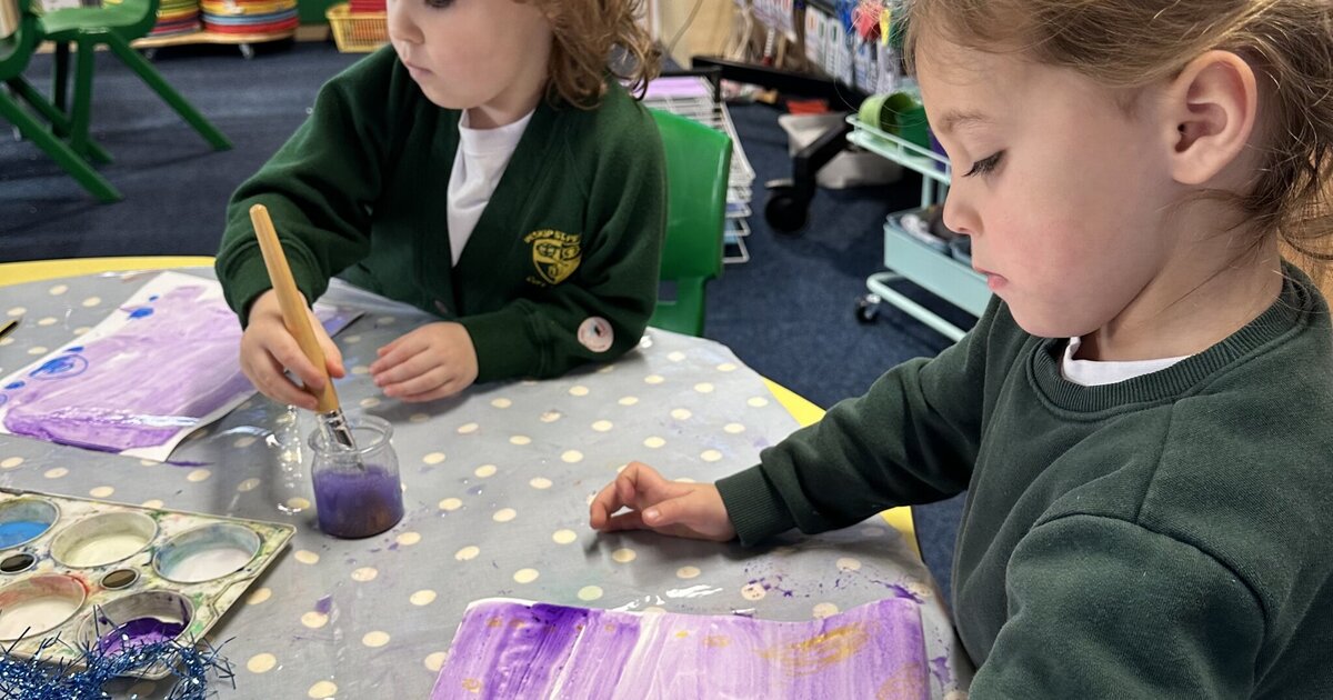 Printing and painting | Inskip St Peter's C of E (Aided) Primary School
