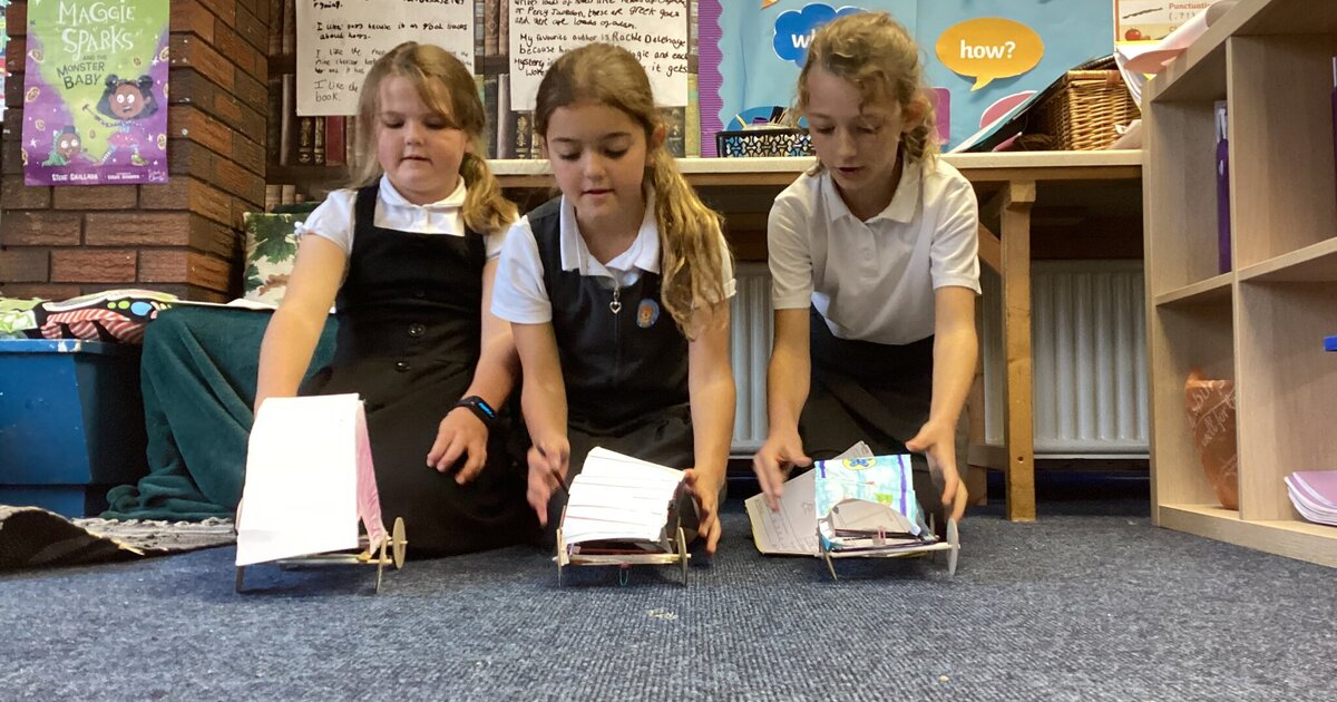 We've Finished Our Cars! | Inskip St Peter's C of E (Aided) Primary School