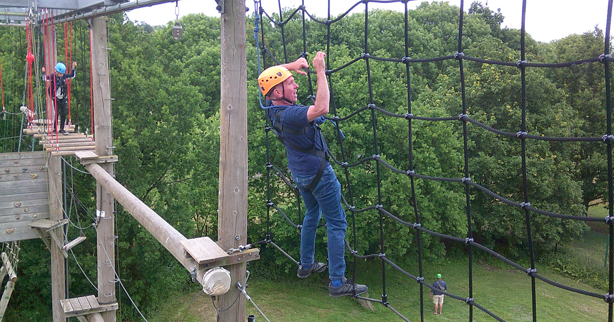 Outdoor Pursuit - Aerial Trekking REACH Rewards Trips | Leicester ...