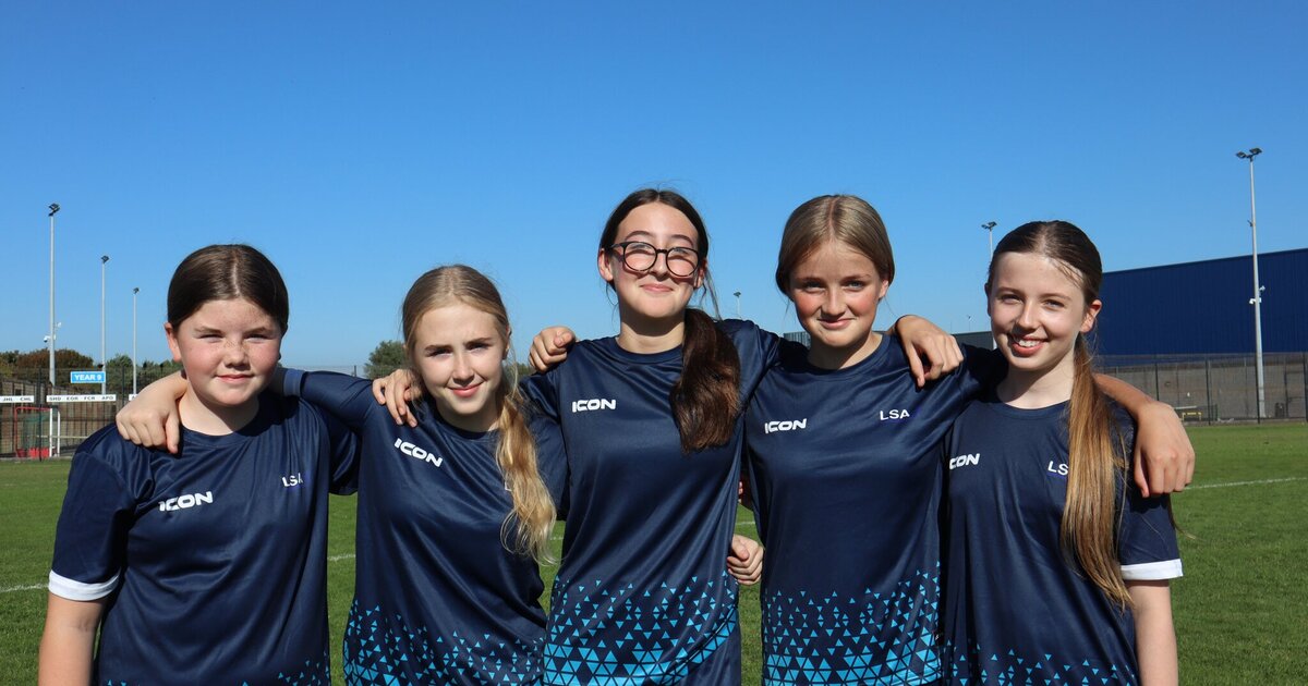 ⚽ Debut of LSA High School’s New Girls' Football Kit ⚽ | Lytham St ...