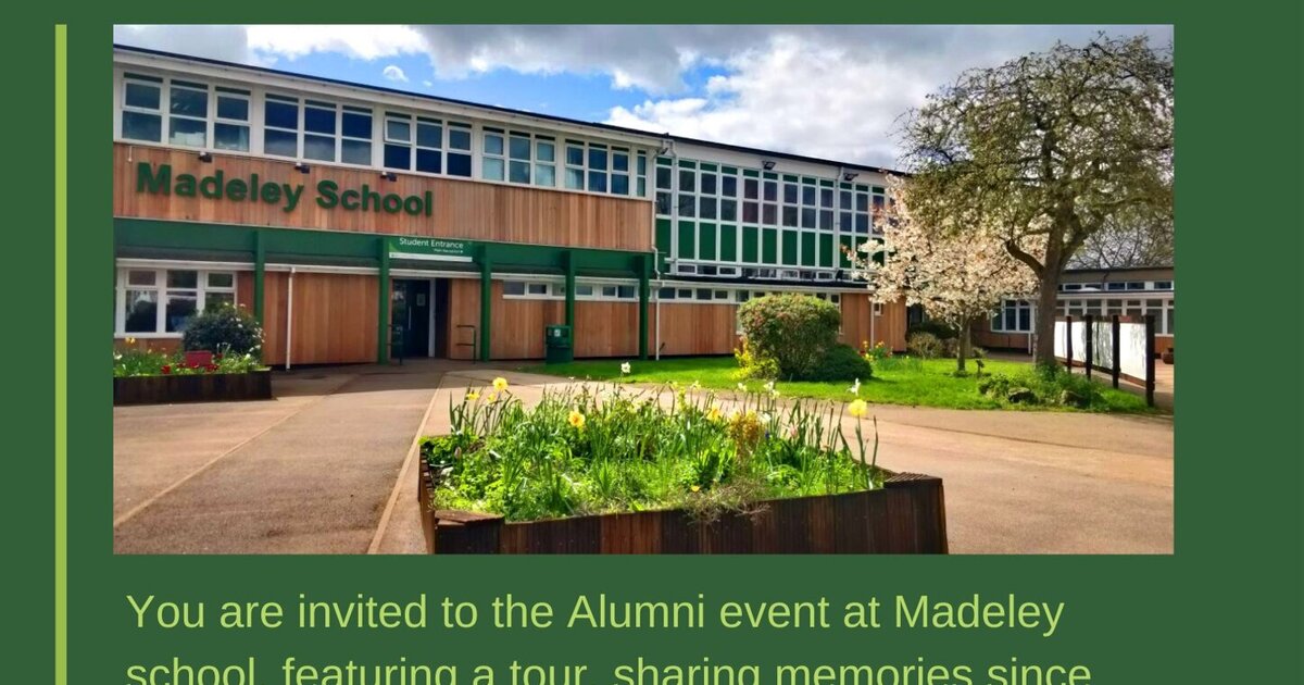 Madeley School's Alumni Reunion Celebration | Madeley School