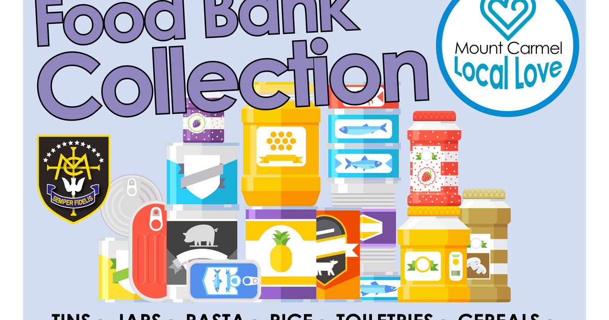 Food Bank collection | Mount Carmel Roman Catholic High School
