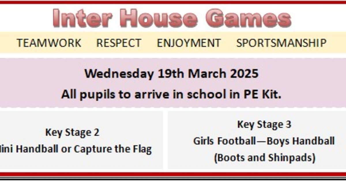 Inter house Games | Oakfield Academy