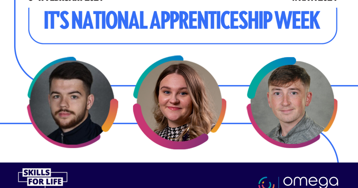 Celebrating our apprentices during National Apprenticeship Week | Omega ...