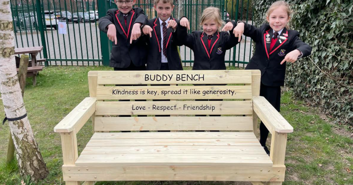 Buddy Benches! | Richard Crosse Primary School