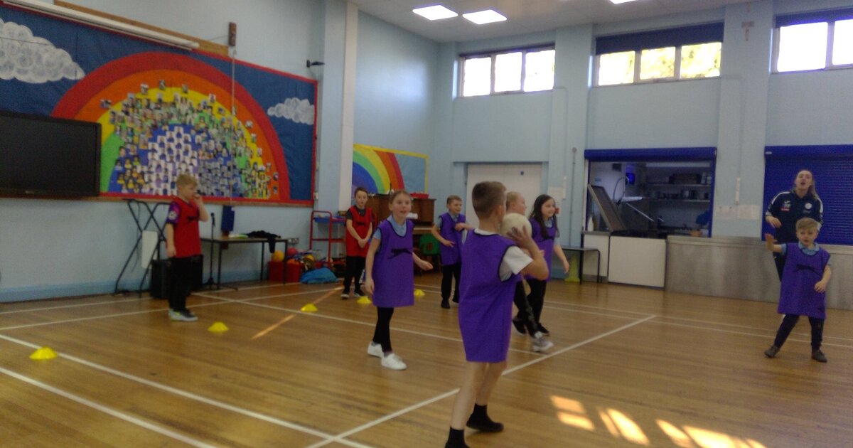 Handball with Jordan | Roose Community Primary School