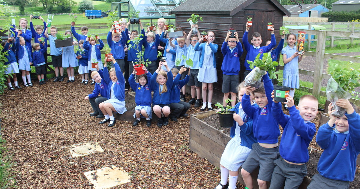 Grand Opening of our new Greenhouse and Gardening Area! | Samlesbury CE ...
