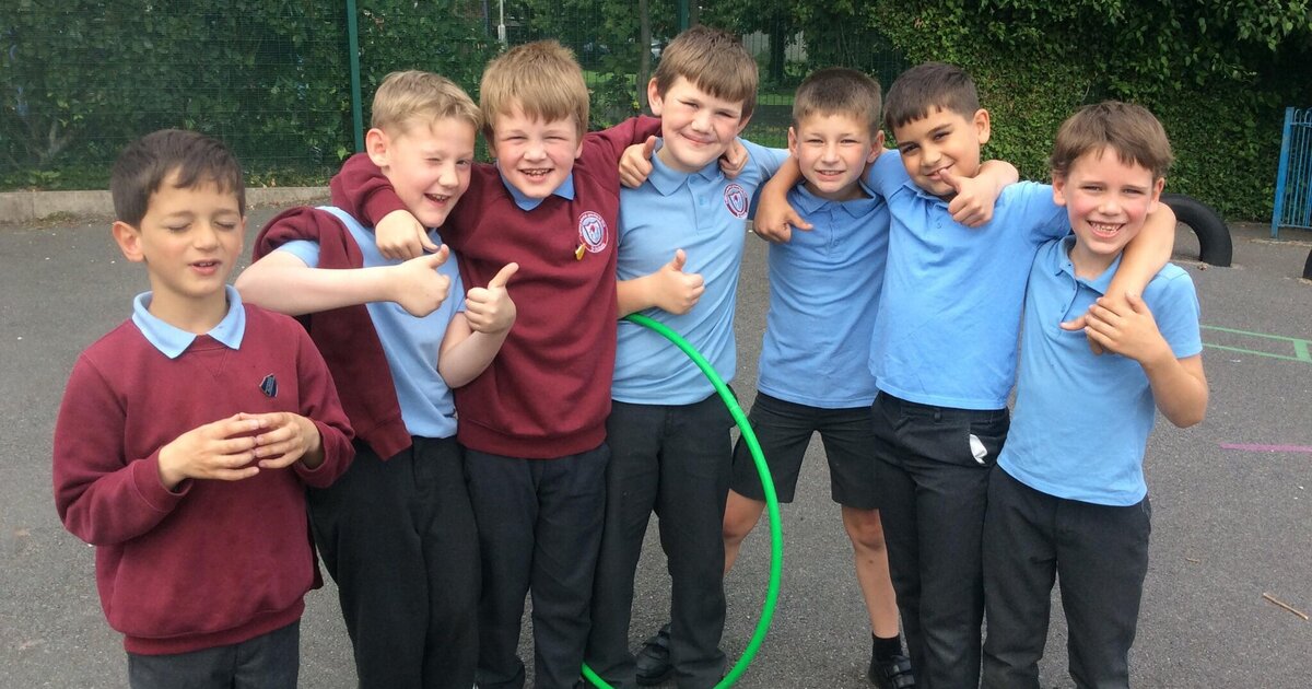 Enjoying our extra playtime from winning the attendance race again ...