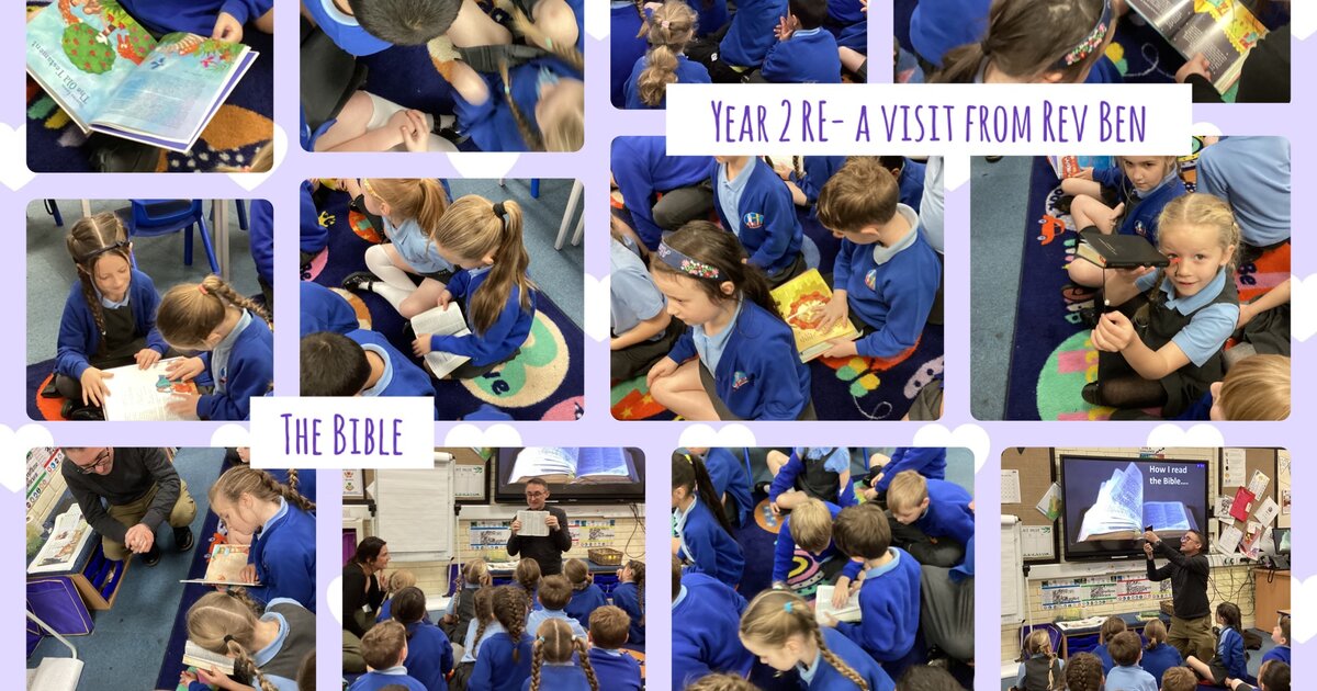 Year 2 RE- A Visit From Rev Ben | St Barnabas Primary School, A Church ...