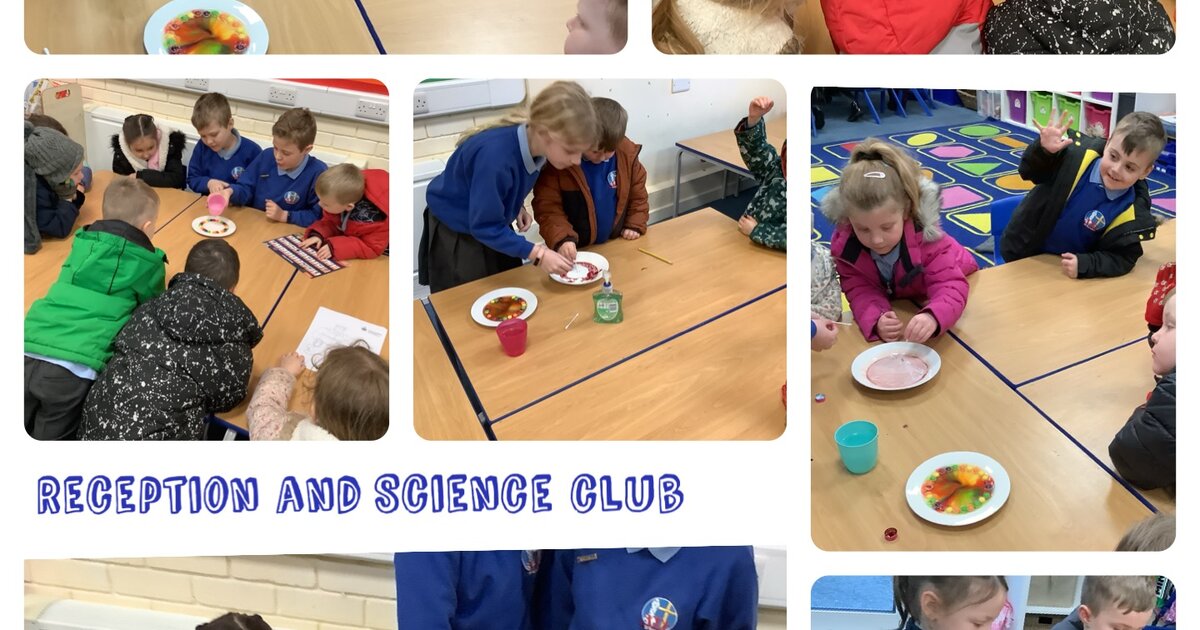 Reception Lunchtime Science Experiments | St Barnabas Primary School, A ...