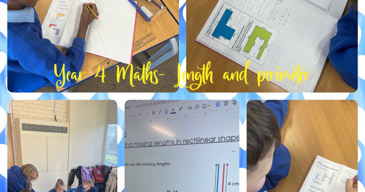 Year 4 Maths - Finding missing lengths to calculate the perimeter | St ...