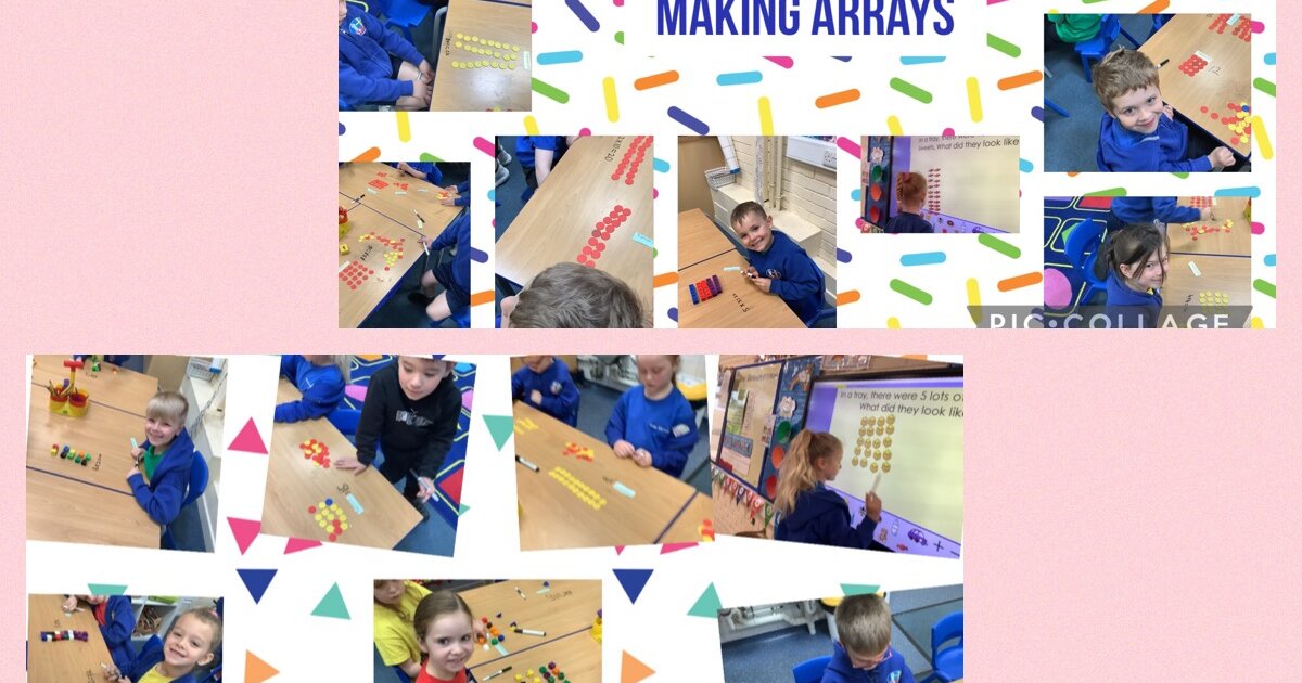 Year 1 Maths- Making Arrays | St Barnabas Primary School, A Church of ...