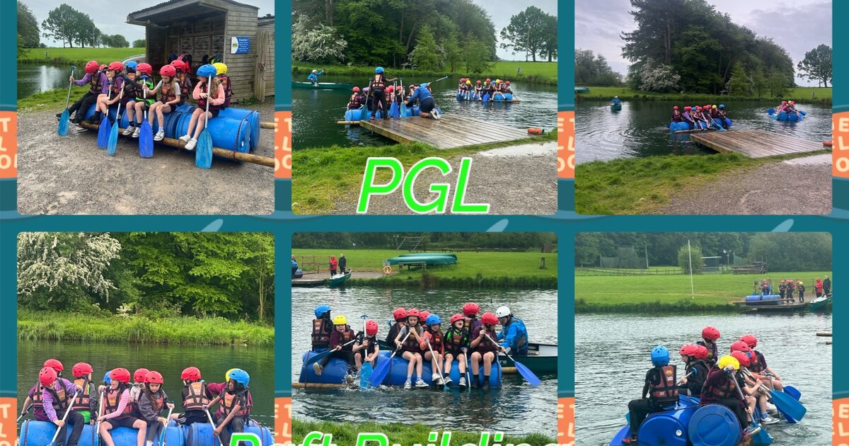 Year 5 PGL- Raft Building | St Barnabas Primary School, A Church of ...