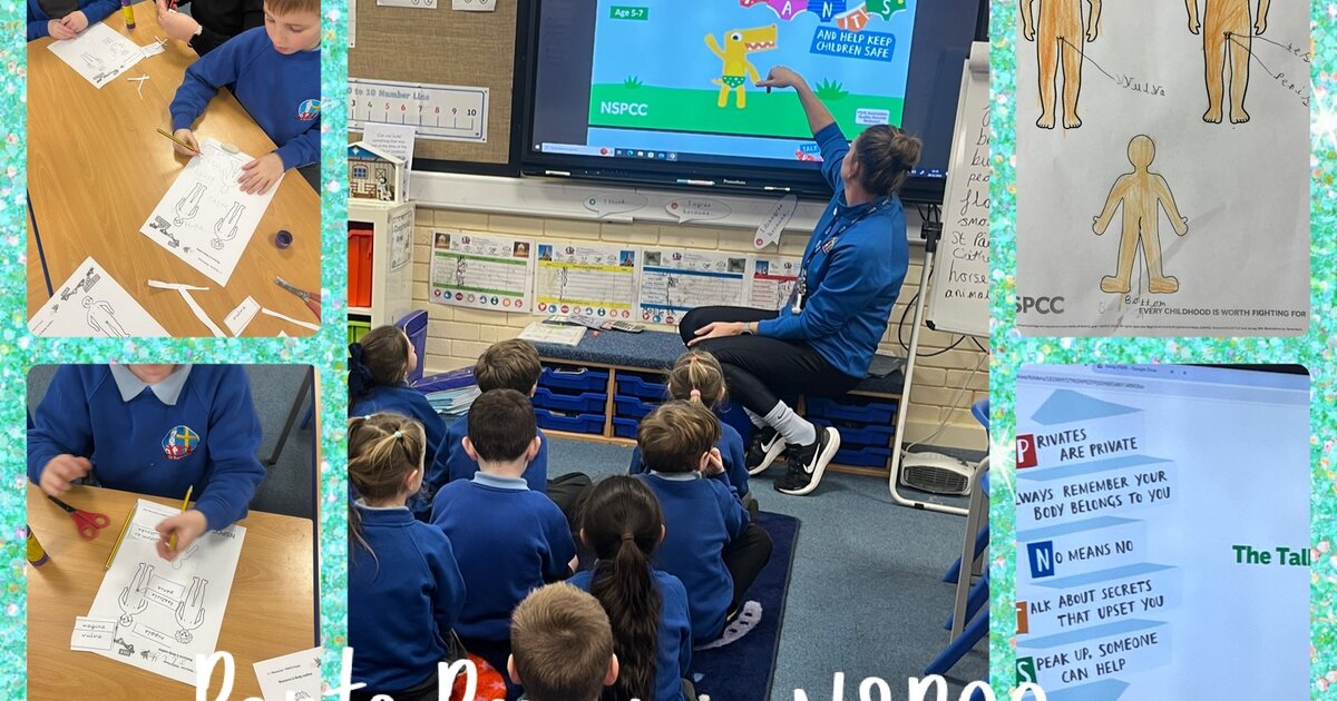 Year 1 - PSHE Pants Project | St Barnabas Primary School, A Church of ...