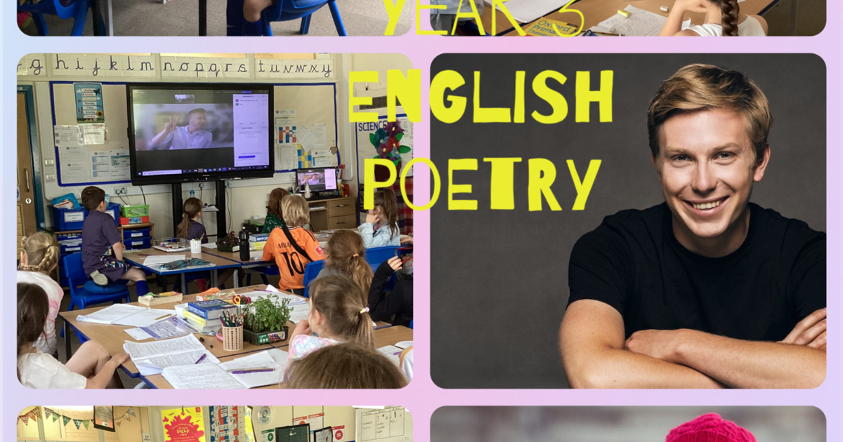 Year 3- English- Zoom session from Tom Roberts-Author of the The Great Realisation poem and film ...