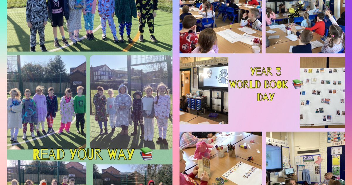 Year 3 Celebrates World Book Day: Reading Our Way! | St Barnabas ...