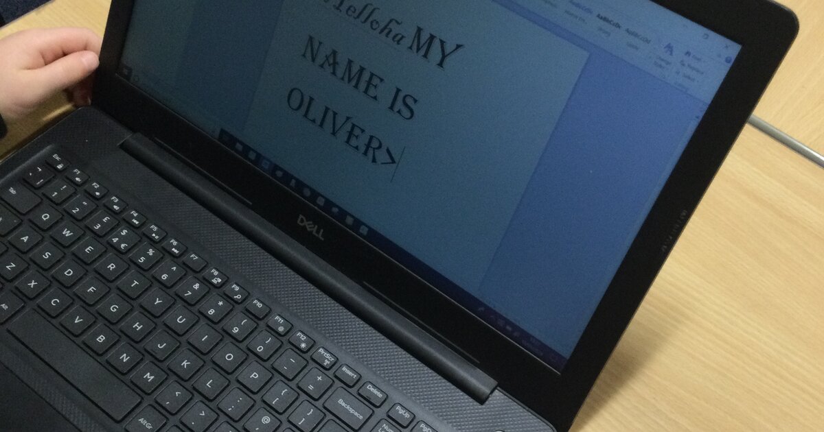 Year 1 Class 4 Computing Word Processing Ms Word St