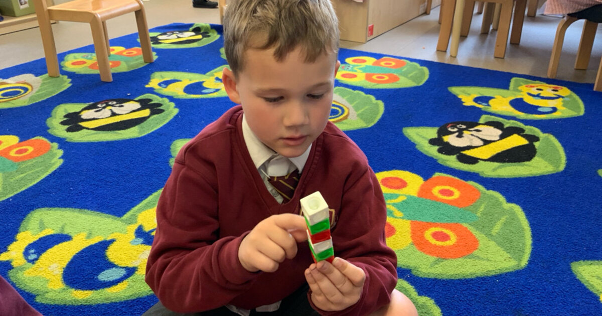 Repeating patterns in Reception | St Bridget's Catholic Primary School