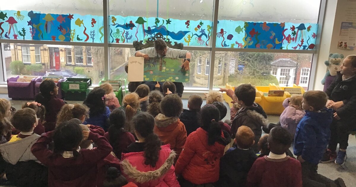 Our visit to Urmston Library | St Hugh of Lincoln RC Primary