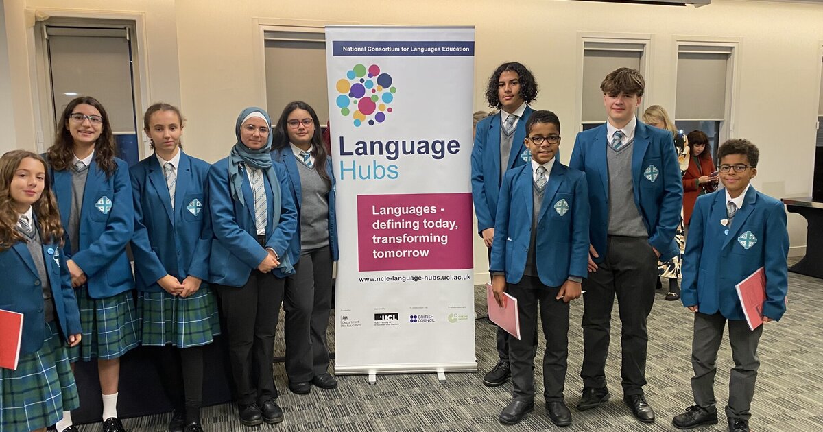 Thames West Language Hub students present at the ASCL conference ...