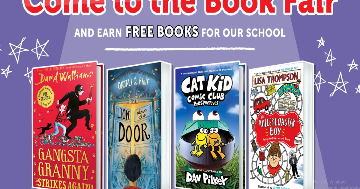 Scholastic Book Fair Comes to Wallace Fields Junior School Next Week ...